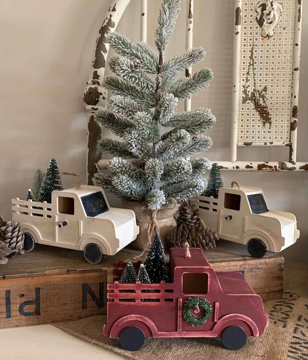 Timber Pick up Trucks (Hanging) – Countin' Crows Mercantile
