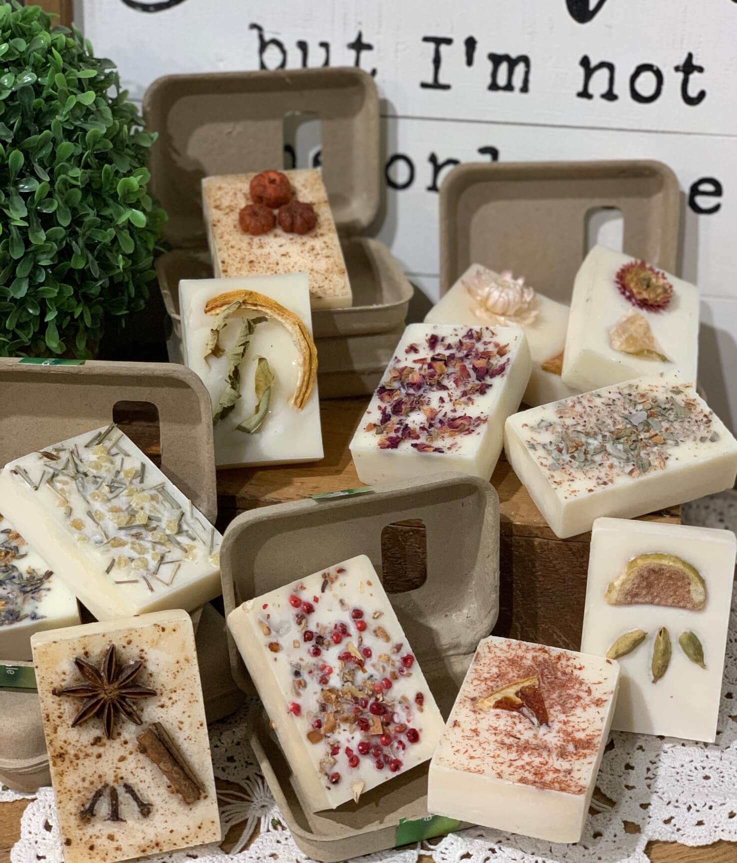 Organic Garden Melt Bars – Countin' Crows Mercantile